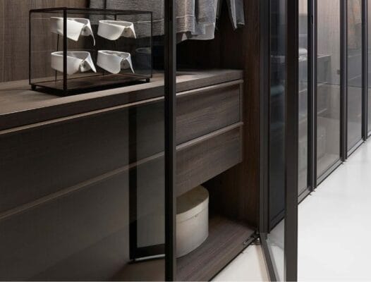 Scrigno Hinged Door Wardrobe By Logo - FCI London AE