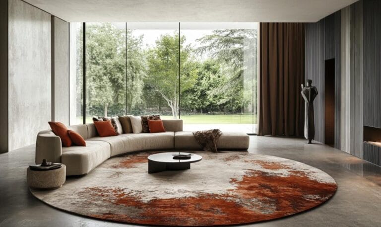 Round Rugs Styling Ideas That Interior Designers Use